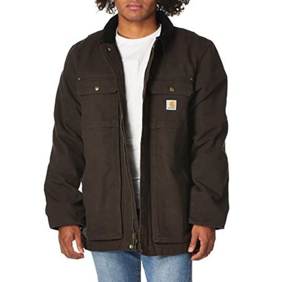 Carhartt | Shirts | Carhartt Mens Full Swing Relaxed Fit Washed Duck Insulated Traditional Coat ...